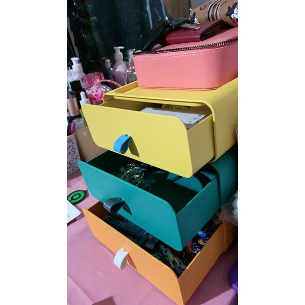 Jual COCO DRAWER Laci Kosmetik Portable Susun / Kotak Penyimpanan ...