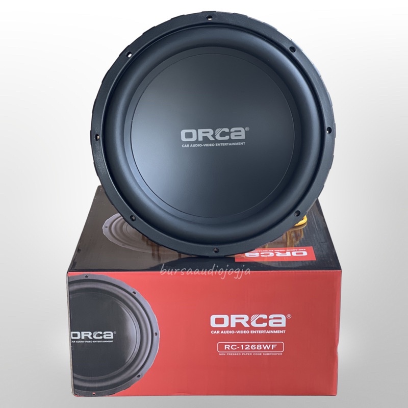 Jual Subwoofer Orca 12 Inch Single Coil ORCA RC-1268WF / RC1268WF | Shopee Indonesia