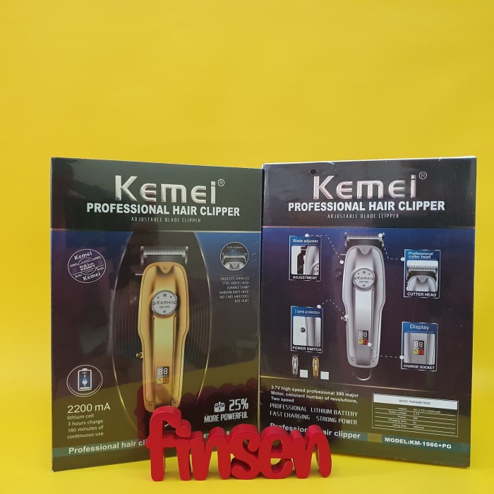 Jual kemei km 1986/clipper kemei km 1986PG/alat cukur rambut kemei 1986PG | Shopee Indonesia