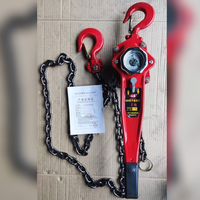 Jual Chain Lever Block Lever Hoist Katrol 2 Ton X 3M | Shopee Indonesia