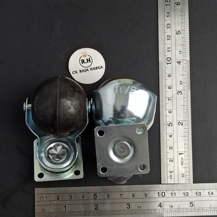 Jual Roda Bulat 2 inch untuk Lemari Kursi Meja | Shopee Indonesia