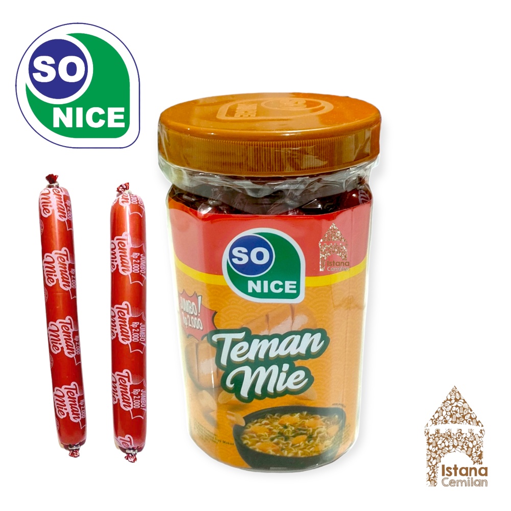 Jual So Nice Teman Mie Sosis Rasa Ayam Bawang JUMBO (isi 17 pcs) | Shopee Indonesia