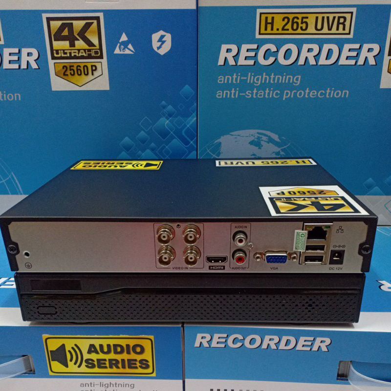 Jual DVR 4 CHANNEL 8 CHANNEL 16 CHANNEL AUDIO SERIES RESOLUSI 4K 2560P | Shopee Indonesia