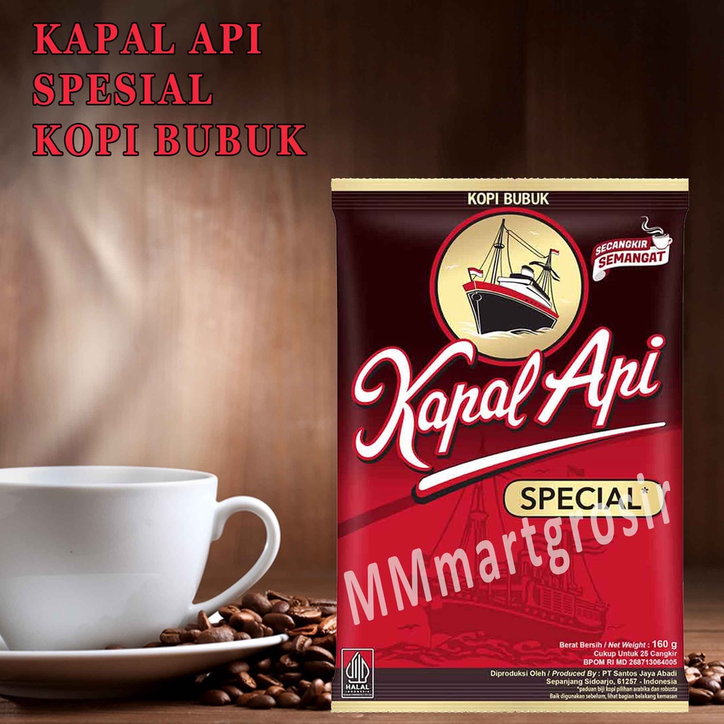 Jual KOPI BUBUK KAPAL API SPECIAL 150g | Shopee Indonesia