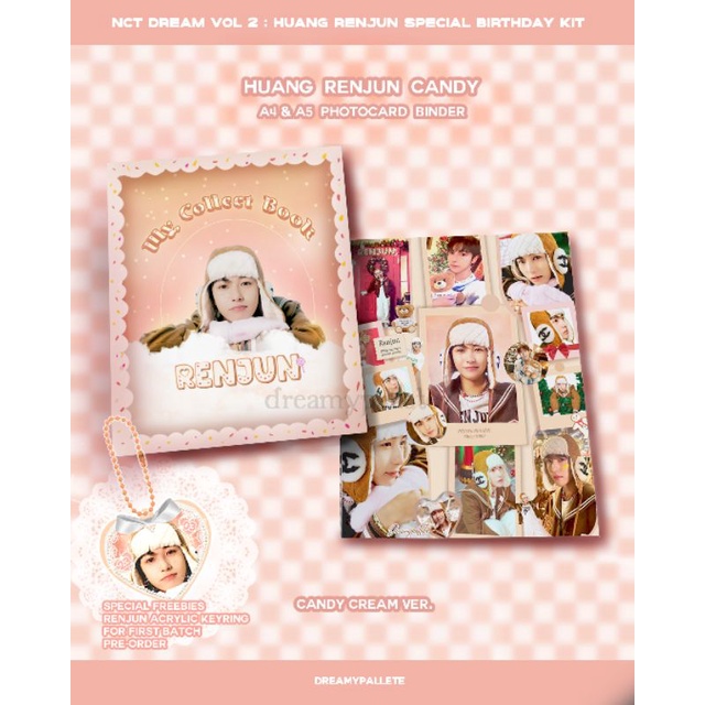 Jual [LAST STOCK] Renjun Candy special Photocard Binder A5 & A4 ...