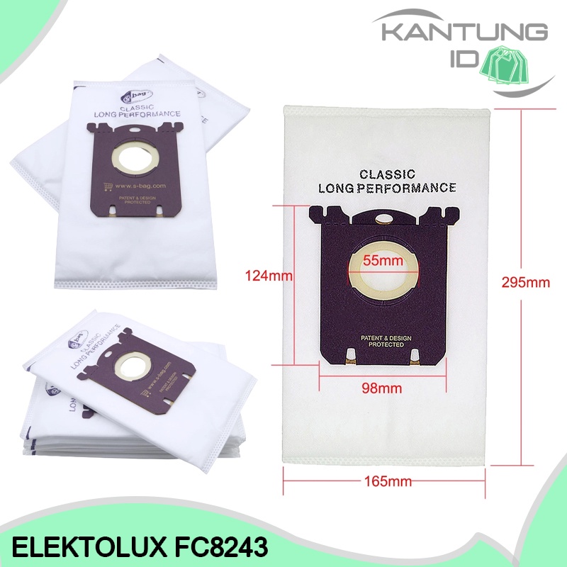 Jual Kantong Debu Dust Bag Vacuum Cleaner Electrolux Tornado Philips FC8204 FC8240 FC8243 FC8021 ...