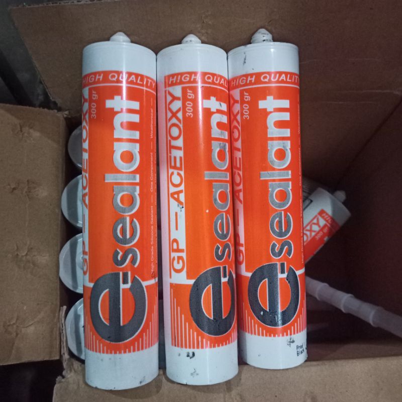 Jual Lem Kaca Tabung | Warna HITAM BENING PUTIH | BLACK CLEAR WHITE ...