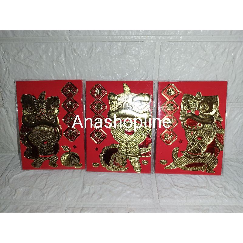 Jual Amplop Angpo Premium Barongsai Kecil | Shopee Indonesia