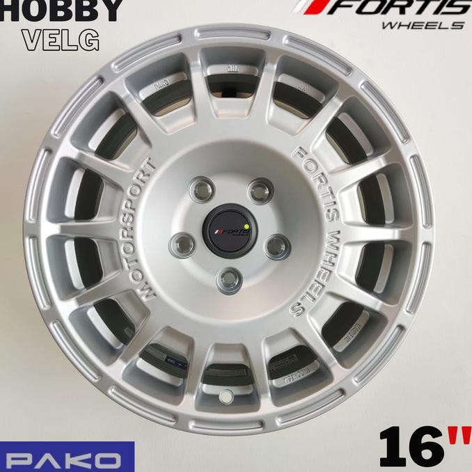 Jual VELG FORTIS WHEELS BY PAKO PRW 16 R16 x 7 5H 114,3 ET 38 MATTE ...