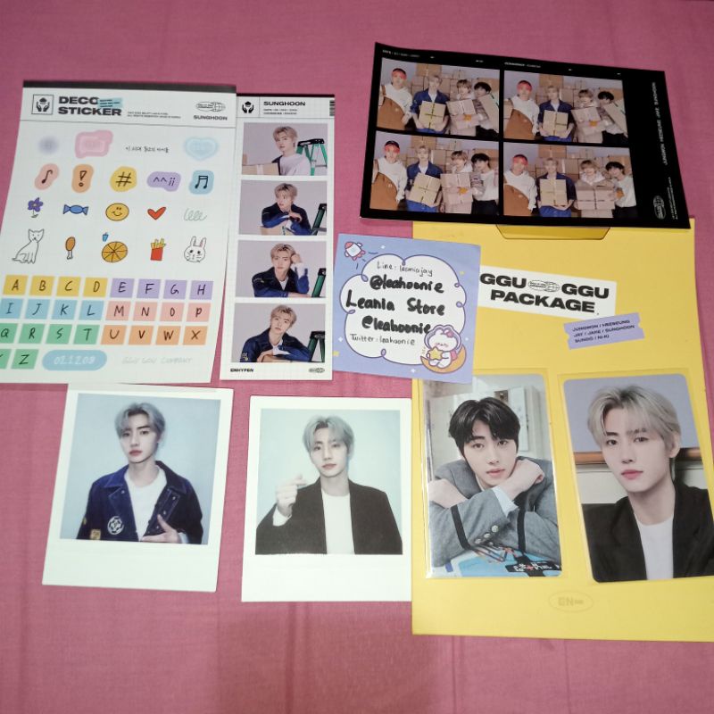 Jual PHOTOCARD SUNGHOON HEESEUNG JAKE JUNGWON ENHYPEN EN-HYPEN GGU GGU ...