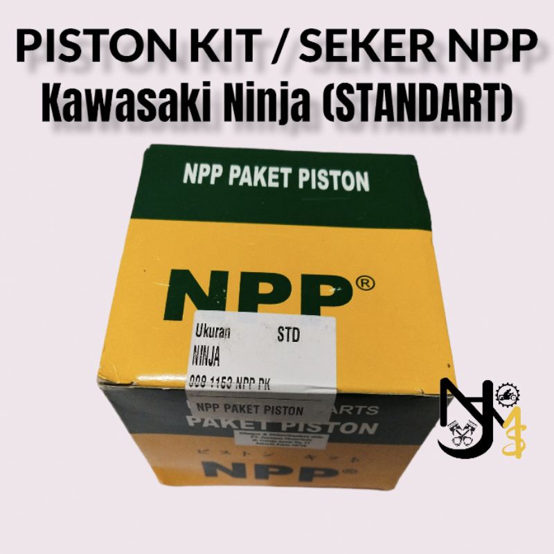 Jual NPP PISTON KIT SEKER KAWASAKI NINJA OVERSIZE STD | Shopee Indonesia