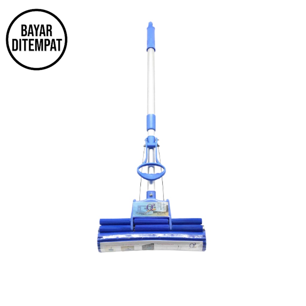 Jual BWDG Q2 Alat Pel Lantai Pel Sodok Busa Pembersih Lantai Biru Lap ...