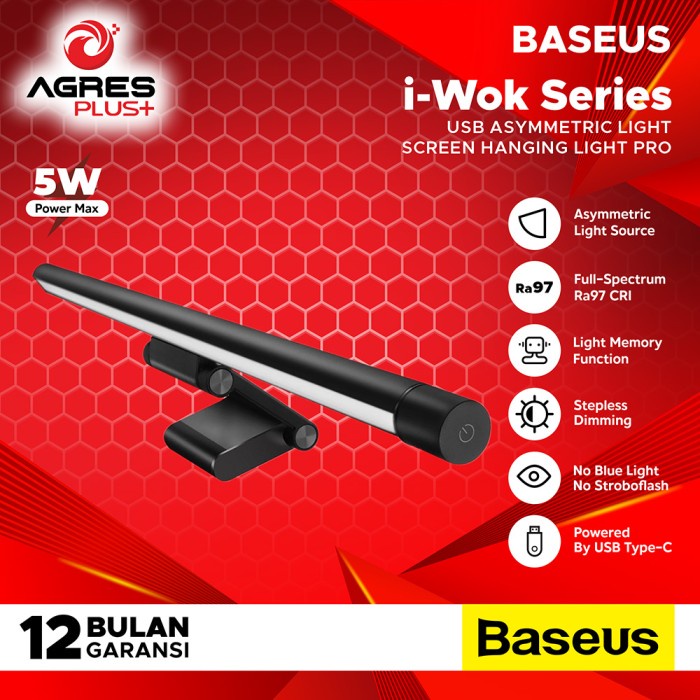 Jual BASEUS Lampu Monitor Portable I-Wok Fighting Pro Screen Hanging ...
