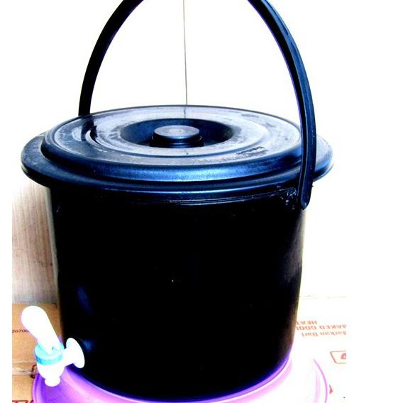 Jual Depan1 Ember cuci tangan/Ember kran/Ember berkran/Ember wudhu ...