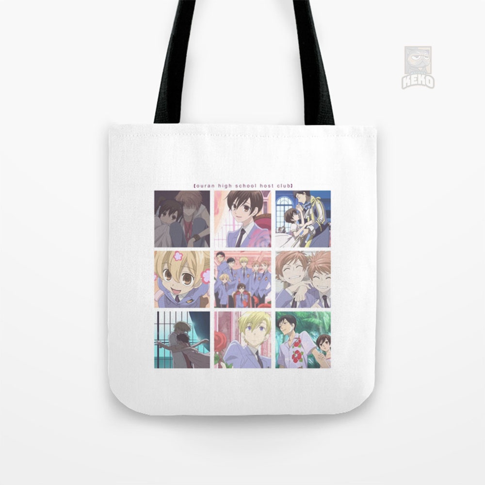 Jual Ouran highschool host club vaporwave aesthetic Tote Bag Kanvas ...