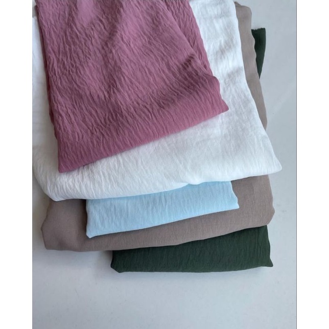 Jual kain crinkle kain kusut cey kringkel | Shopee Indonesia