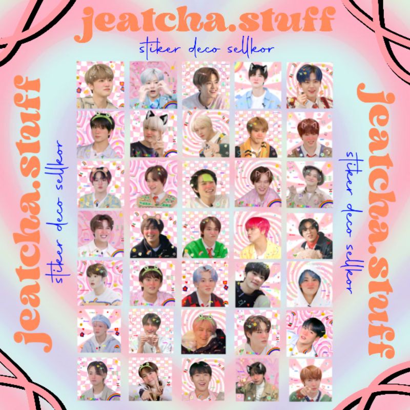 Jual Sticker mail NCT Dream cute deco ala sellkor | cetak sticker ...