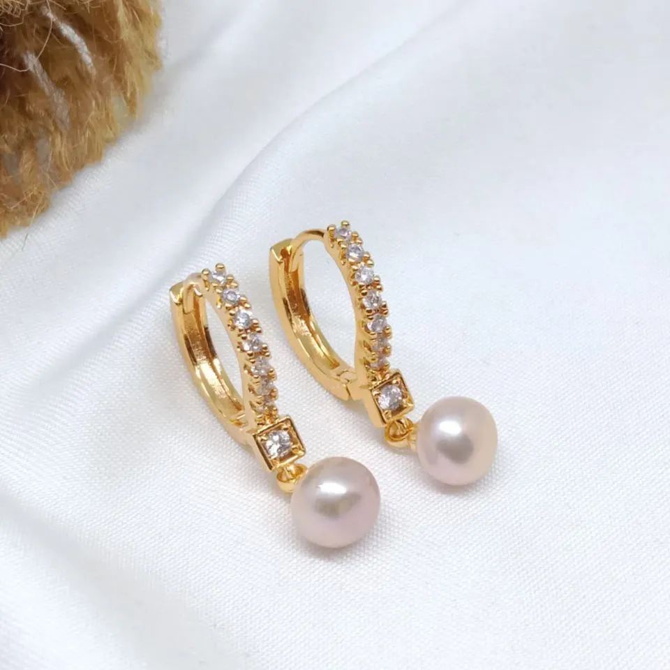 Jual Anting Wanita Mutiara Asli | Anting Viral Terbaru | Anting Cewek ...