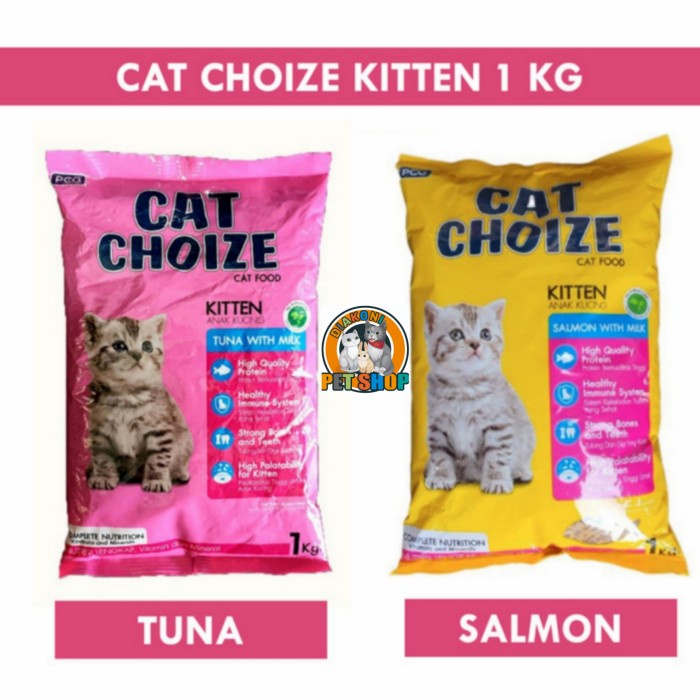 Jual Cat Choize Kitten Cat Food RasaTuna Dan Salmon Milk Kemasan Fresh ...