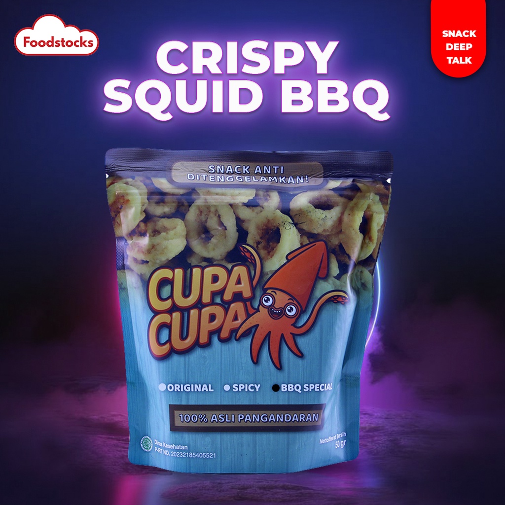 Jual Cupa Cupa Snack Crispy Squid | Shopee Indonesia
