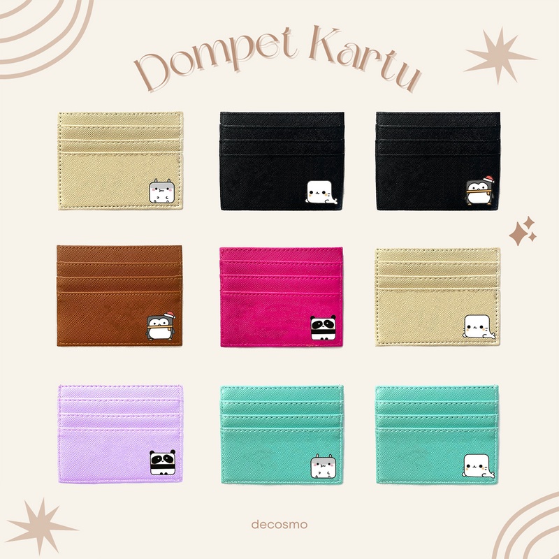Jual Card Holder | Dompet Mini Lucu | Dompet Kartu Aesthetic Karakter ...