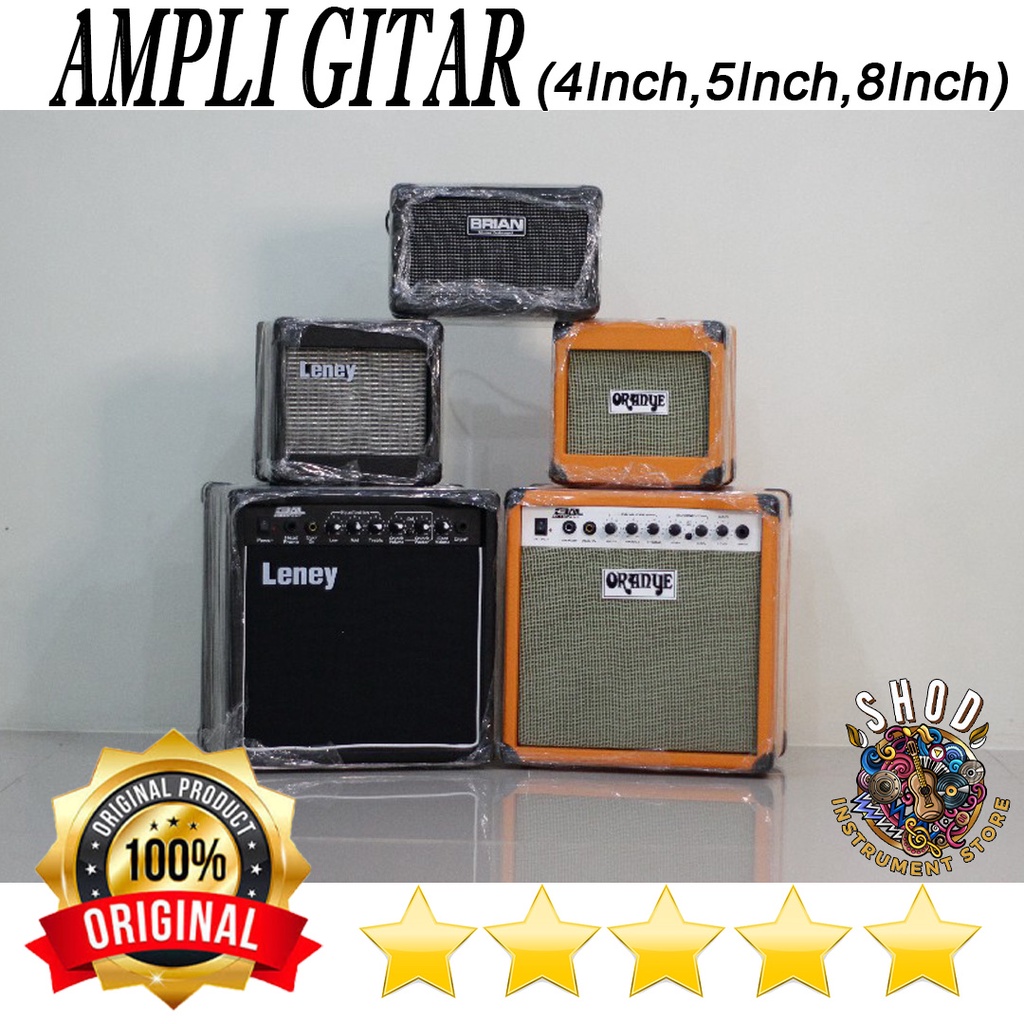 Jual AMPLI GITAR ELEKTRIK SUDAH DISTORSI AUX HEADPHONE MURAH | Shopee ...