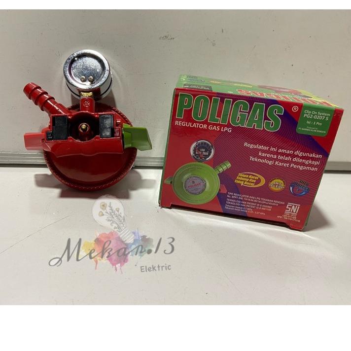 Jual Regulator meter Poligas Double Lock Kualitas Termajin (Tabung yang ...