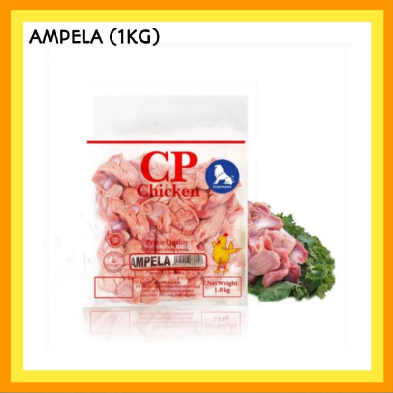 Jual Ampela Ayam Bersih Frozen CP 1kg | Shopee Indonesia