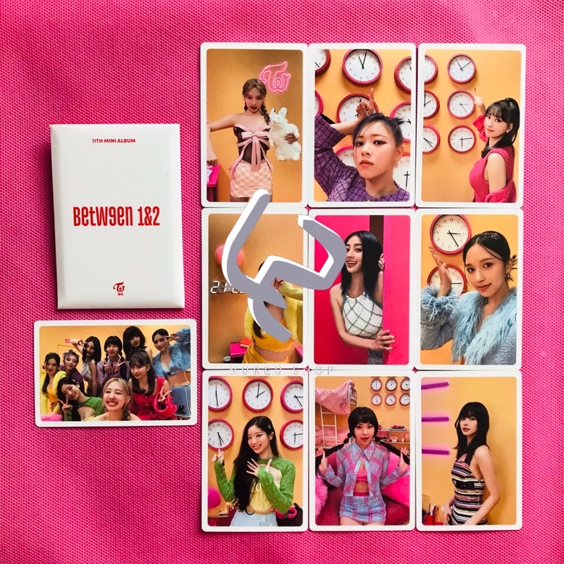 Jual TWICE - Between 1&2 PO Benefit Photocard Set (Complete ver) | Shopee Indonesia