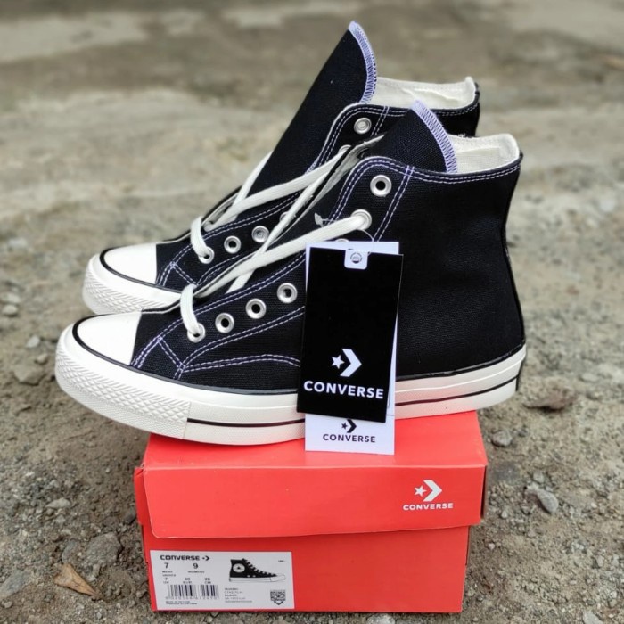 Jual Asli sepatu converse all star high hitam tinggi 37-43 - PUTIH ...
