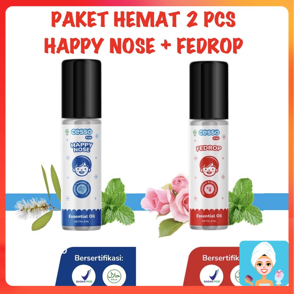Jual [ML] PAKET HEMAT - CESSA KIDS 2 VARIAN ( HAPPY NOSE NO MORE COLD ...