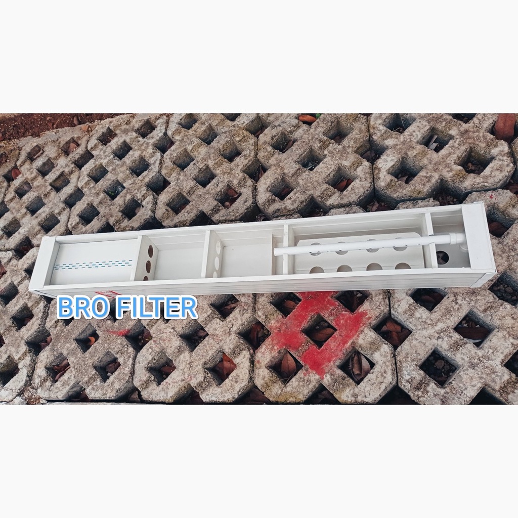 Jual TOP FILTER TALANG FILTER AQUARIUM 100CM + TUTUP UV | Shopee Indonesia