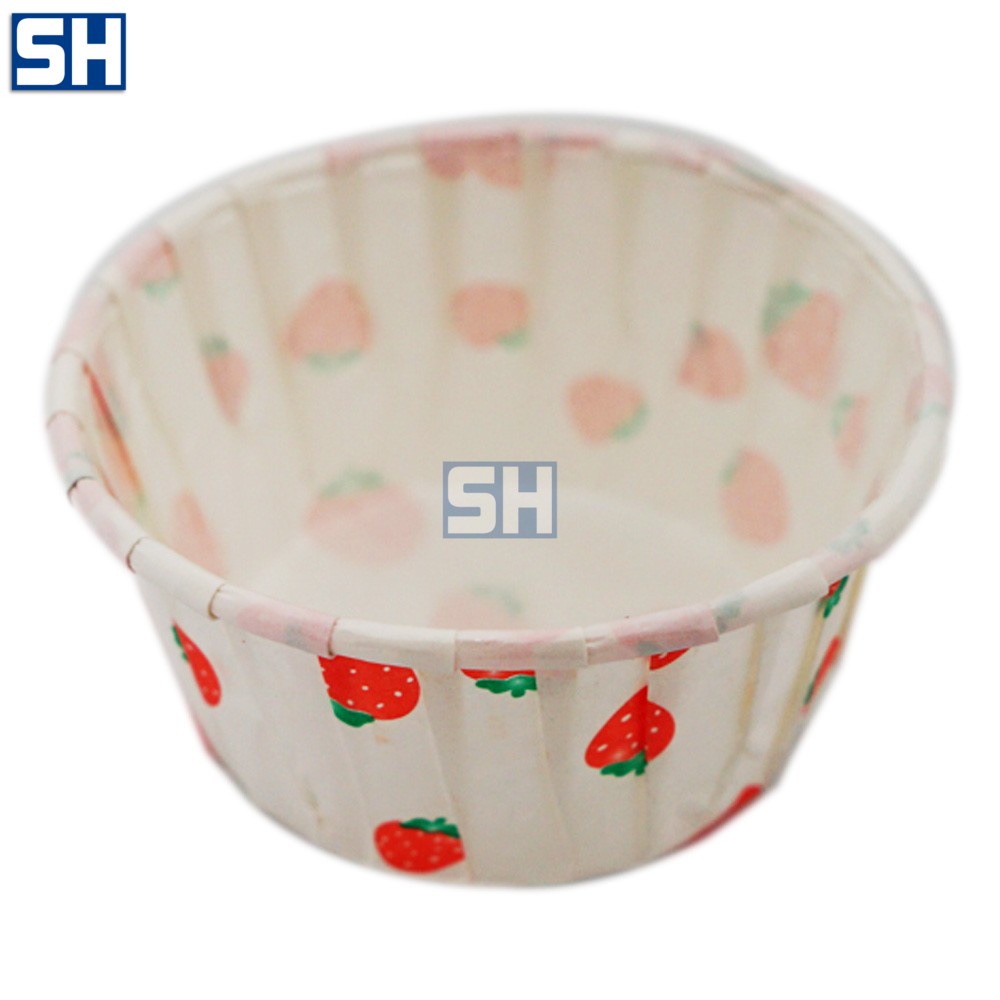 Jual 38383 CURLED PAPER CUP STRAWBERRY - CUP KUE KERUT (100PCS ...