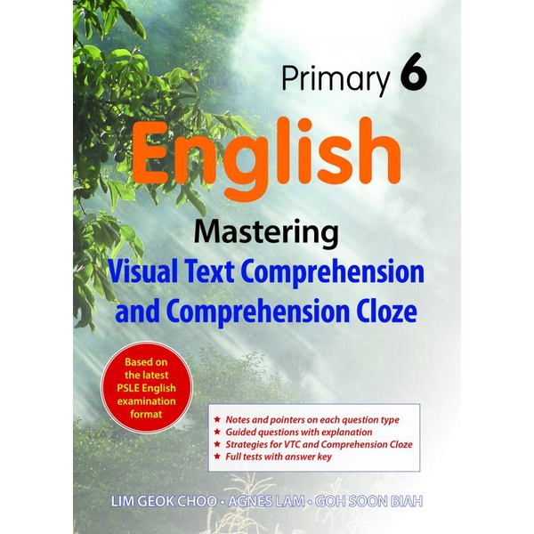 Jual Primary 6 English Mastering Comprehension Visual Text & Cloze | Shopee Indonesia