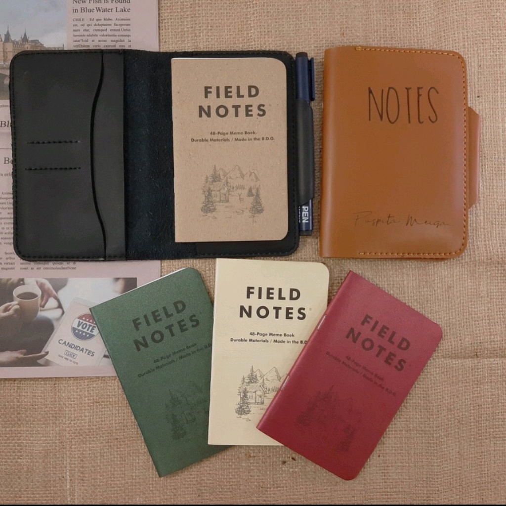 Jual Field Notes Organizer Holder Pocket Book (Folie) | Shopee Indonesia