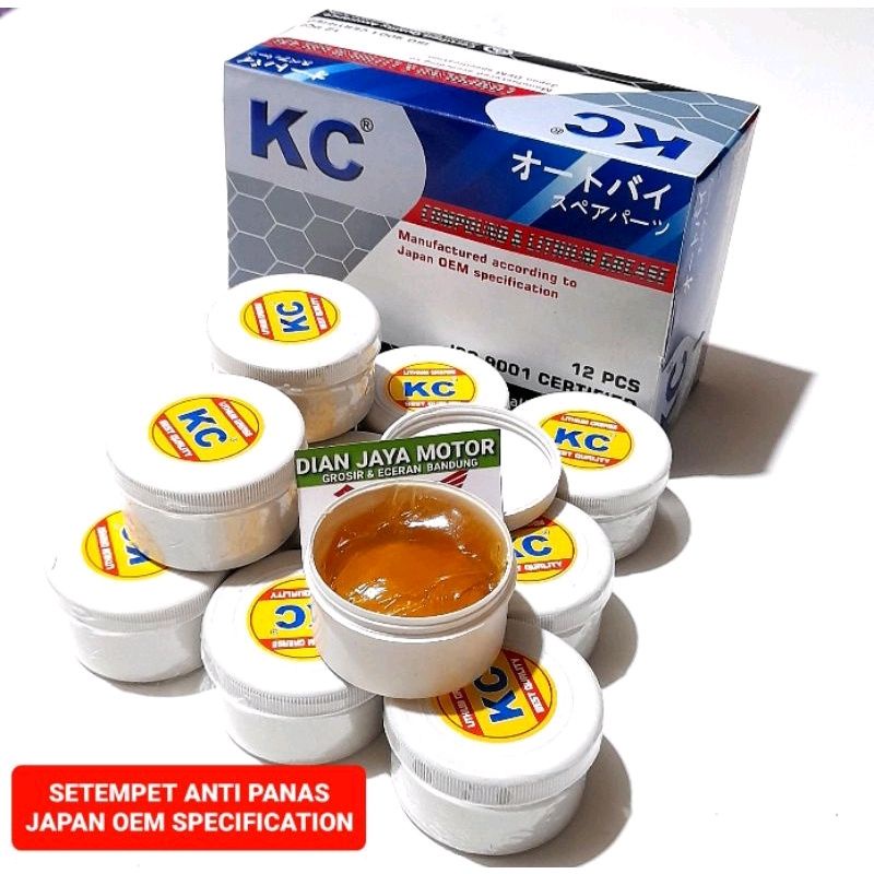 Jual Setempet Stempet GREASE CVT KC Anti Panas JAPAN standar merek kc ...