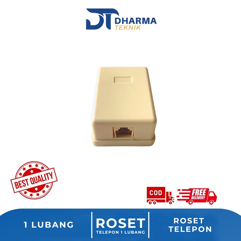 Jual Roset Telepon 1 Lubang | Shopee Indonesia