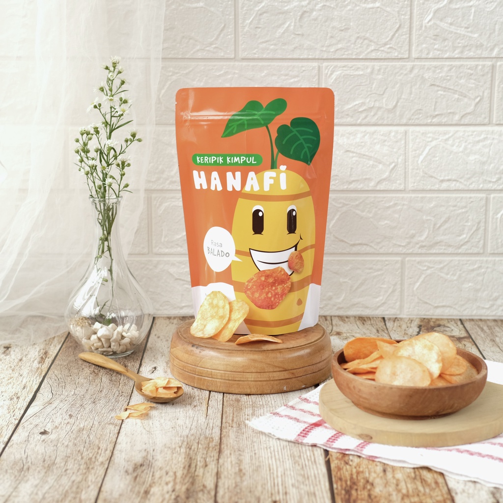 Jual Keripik Kimpul Talas Belitung rasa Balado Premium | Shopee Indonesia