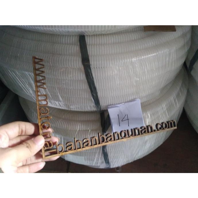 Jual per 5 meter selang flexible 1/2 inch pipa listrik drainase AC ...