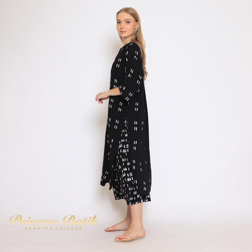 Jual TUNIK MELINDA LONG TUNIC SUPER JUMBO LD 130 6L BATIK KATUN HALUS ...