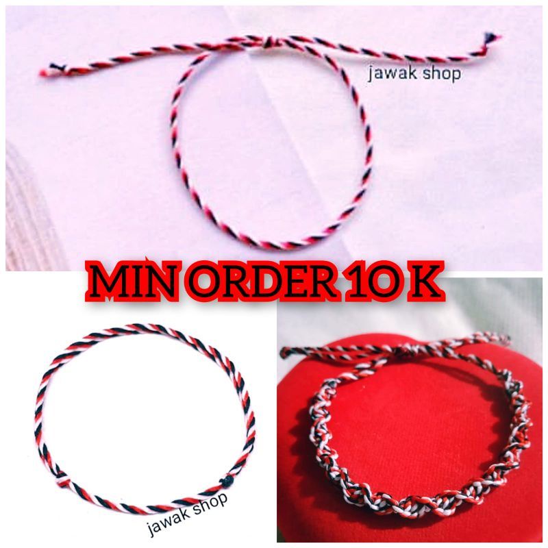 Jual Gelang TRIDATU POLOS khas Bali / TRIDATU KEPANG khas BALI | Shopee ...