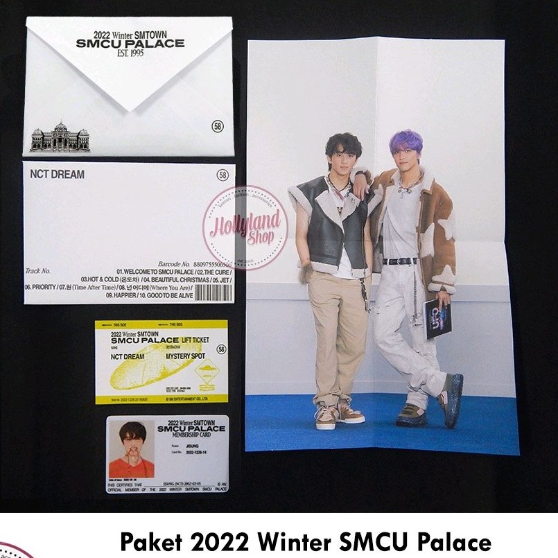 Jual Paket 2022 Winter SMCU Palace Membership, Tiket, Poster, Amplop aespa exo nct red velvet ...