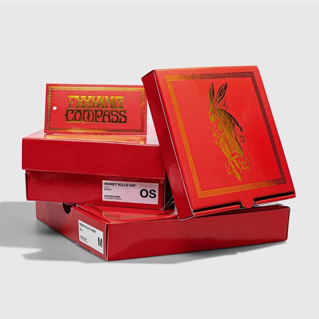 Jual COMPASS x FXXKINGRABBITS "Year Of The Rabbits" Original Limited ...