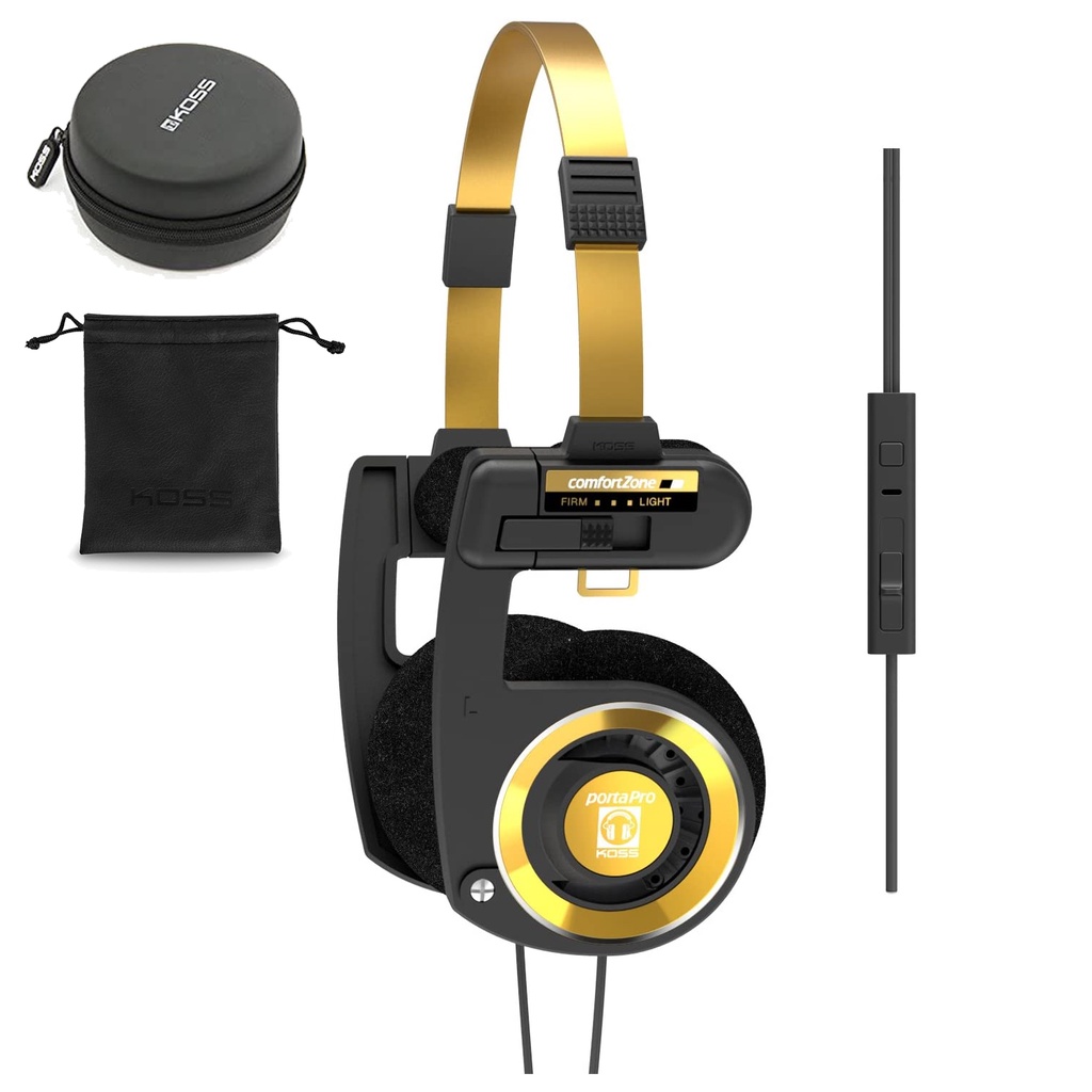 Jual Koss Porta Pro On Ear Headphones dengan Case Kulit, Portable Retro ...