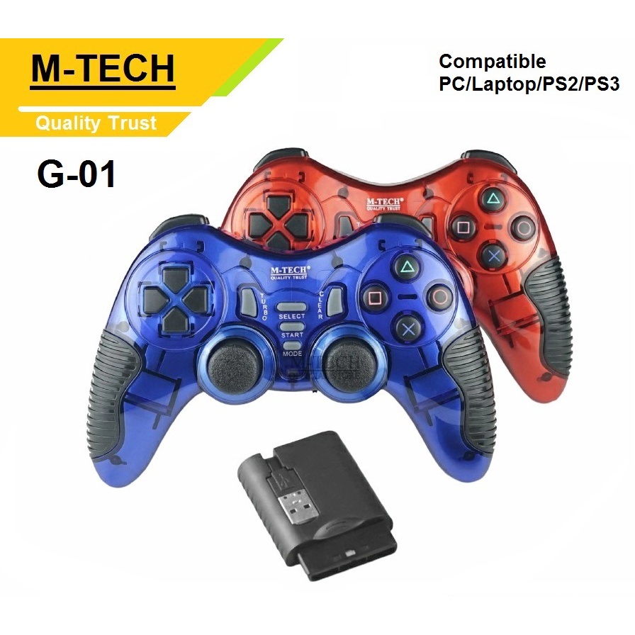 Jual GAMEPAD WIRELESS M-TECH - GAMEPAD TURBO WIRELESS M-TECH G-01 3 IN ...
