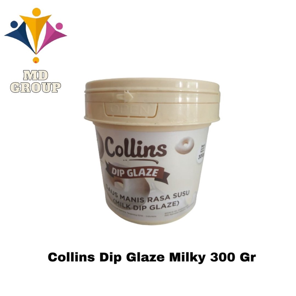 Jual COLLINS DIP GLAZE DAN CRUNCHY 300 GRAM ANEKA RASA | Shopee Indonesia