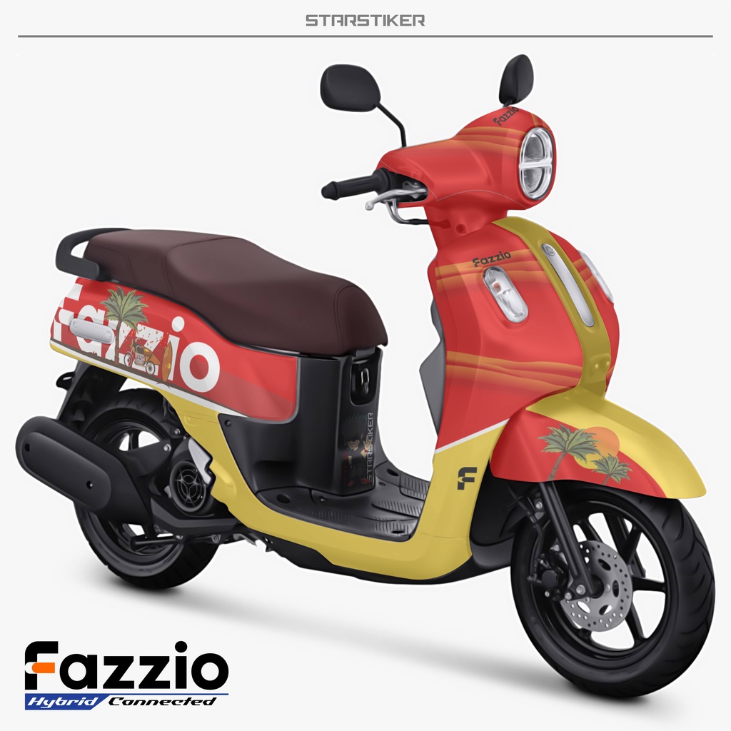 Jual DF1 / DECAL FULLBODY YAMAHA FAZZIO / NEW / VIBES / LIMITED EDITION ...