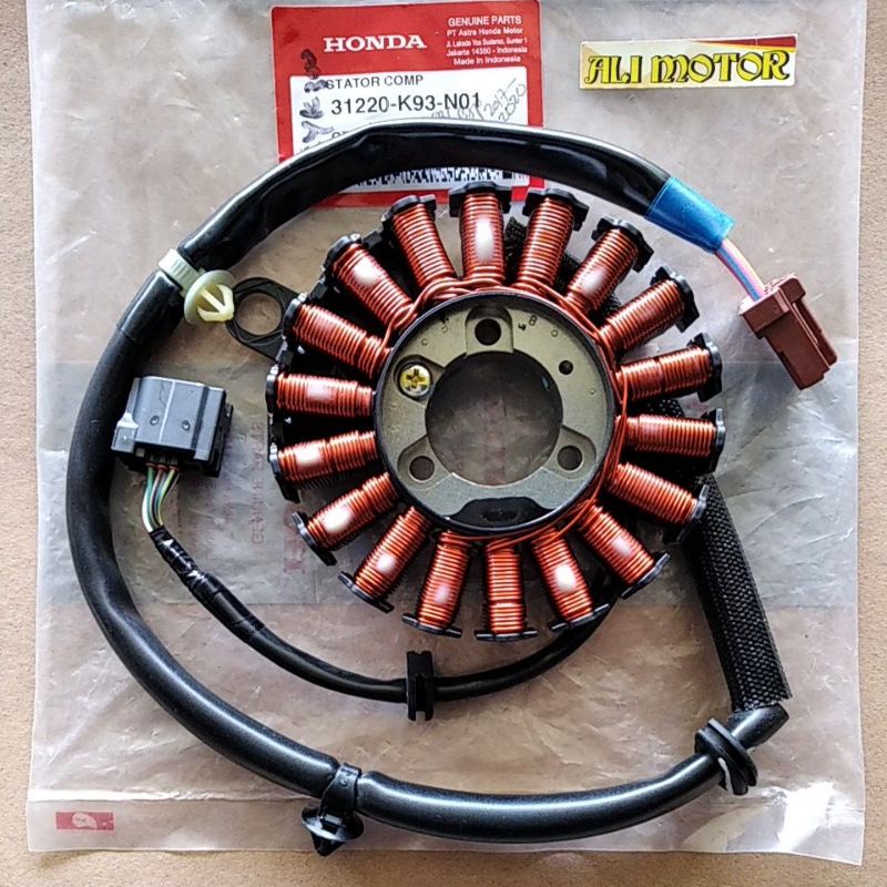 Jual Stator comp sepul scoopy esp 2017-2020 31220-K93-N01 ori AHM | Shopee Indonesia