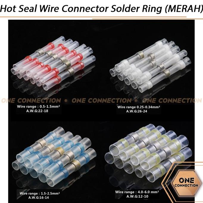 Jual Hot Seal Wire Connector Sambungan Kabel Waterproof Solder Heat ...
