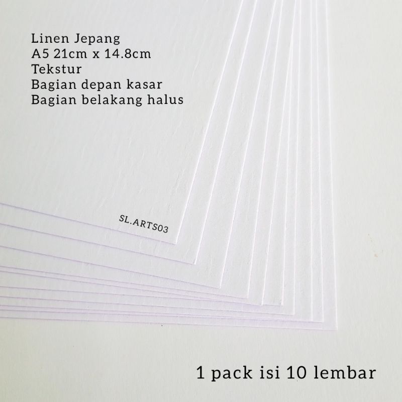 Jual Kertas/paper linen A5 230g/m | Shopee Indonesia